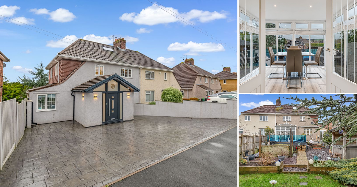 3 bed semi-detached house for sale in Springleaze, Knowle Park, Bristol ...